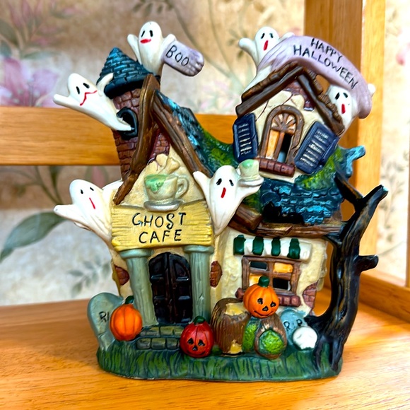 Holiday | Vintage Spooky Hollow Ghost Cafe Nwt 202 | Poshmark